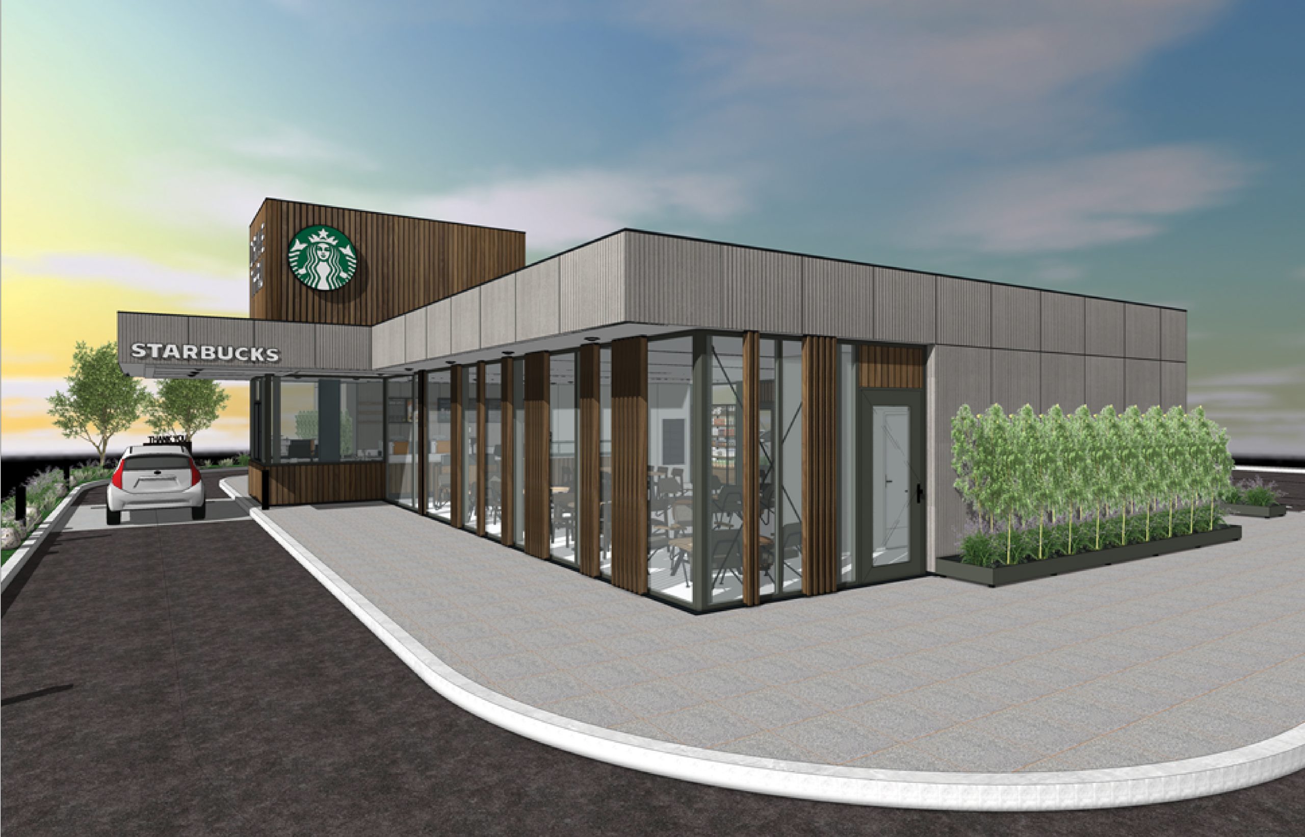 Planning Application Submitted for Starbucks Drive-Thru - The Harris ...