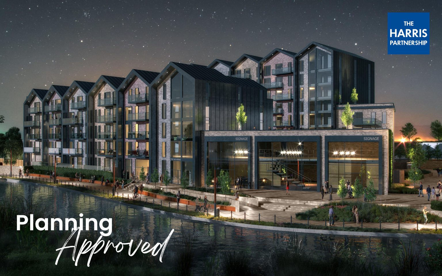 Regeneration of former gas works powers up following planning approval ...