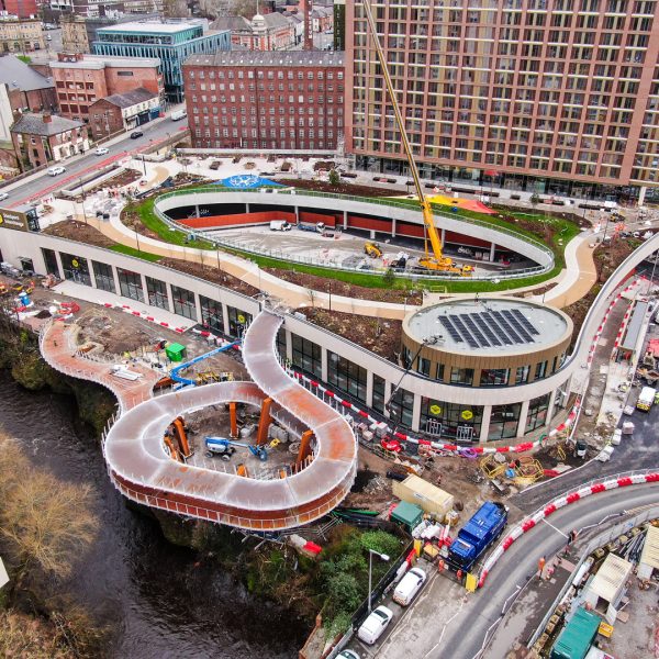Stockport Interchange - cycle link is now officially open! - The Harris ...
